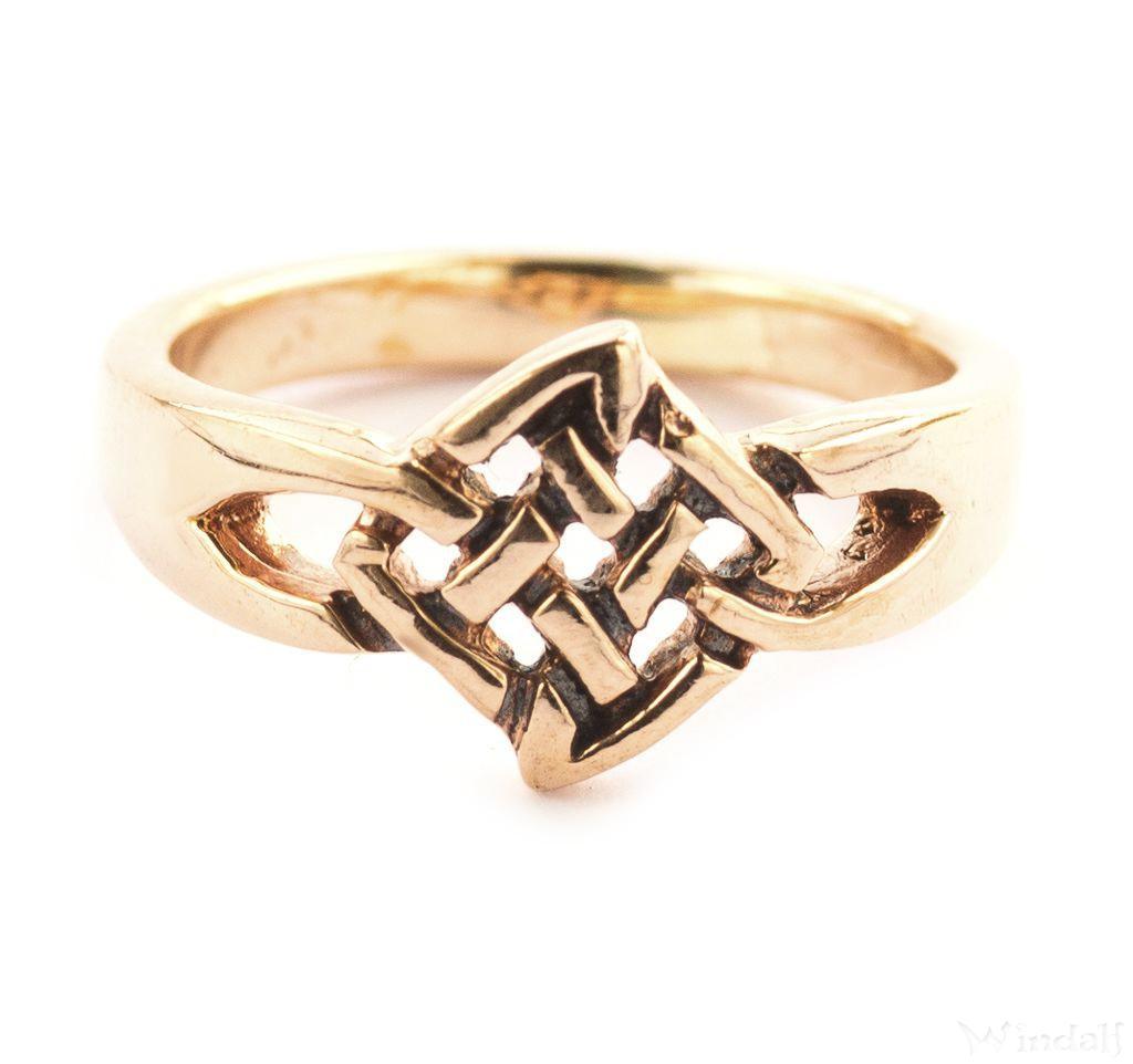 WINDALF Celtic Nordic Ring BRIGID 8 mm Skandinavischer Schmuck ...